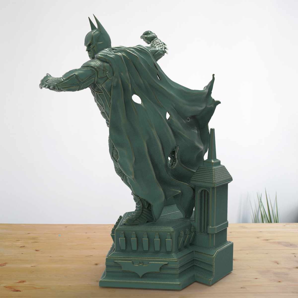 Free STL file Batman on a stand 🎨 ・3D print object to download・Cults