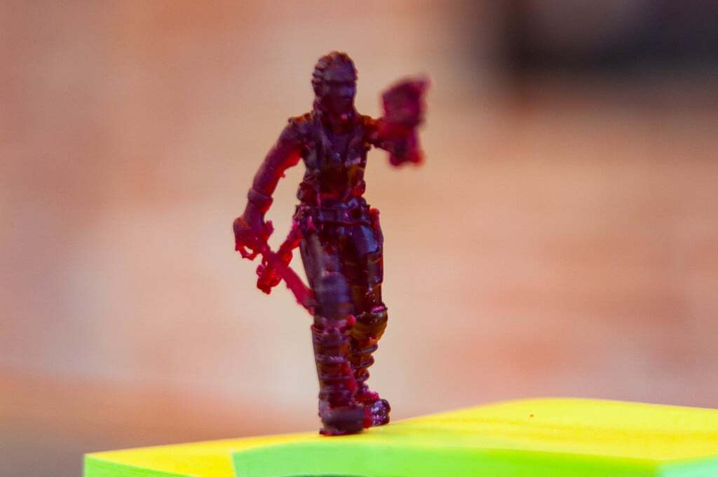 3D printing female human Street samurai from shadowrun rpg・Cults