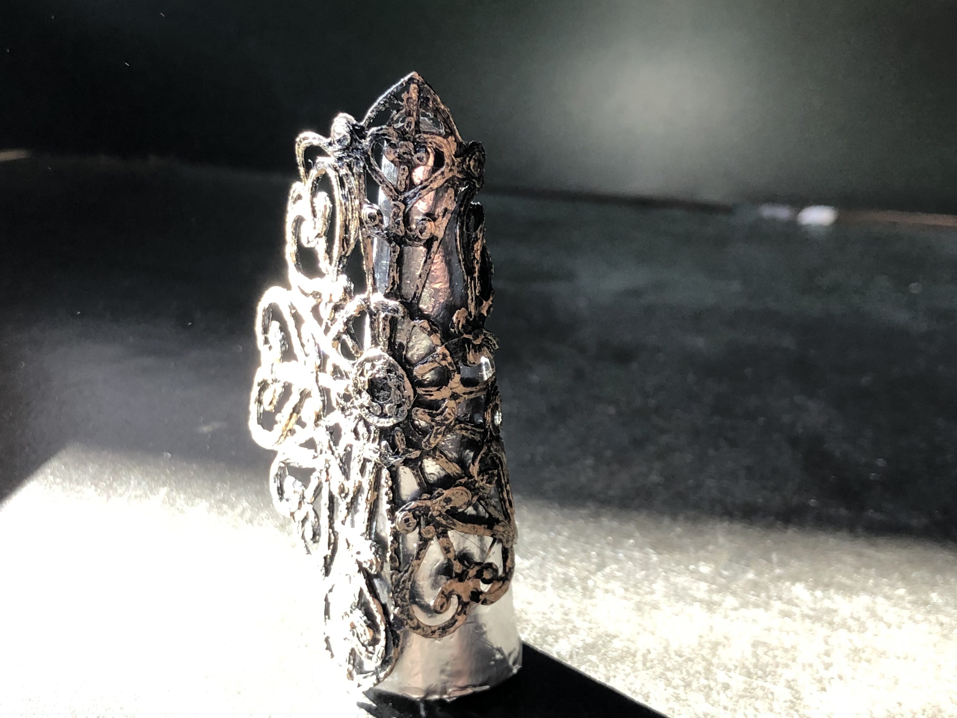 Файл STL Nail Armor Rings 💅 (GCODE)・3D-печатная модель для загрузки・Cults