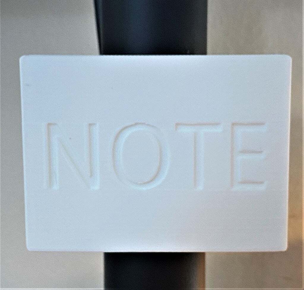 Fichier STL gratuit Clip de note WALI 🔧 ・Design pour imprimante 3D à ...