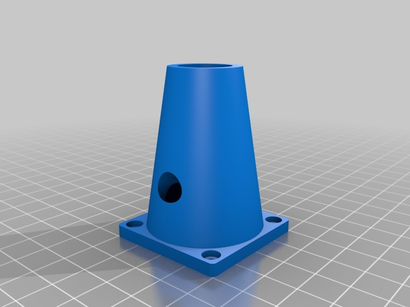 Free 3D file 3D Printer Heatblock 40mm Air Intake Adapter 🖨️ ・3D ...