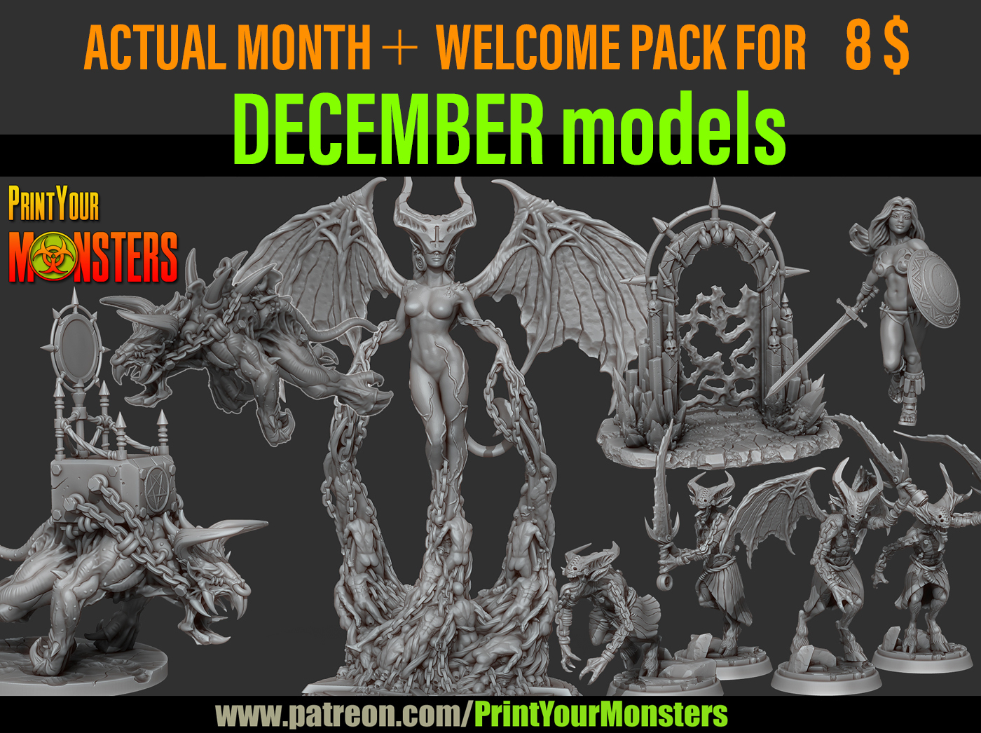 Free STL file FISHMAN 🎲・3D printing design to download・Cults