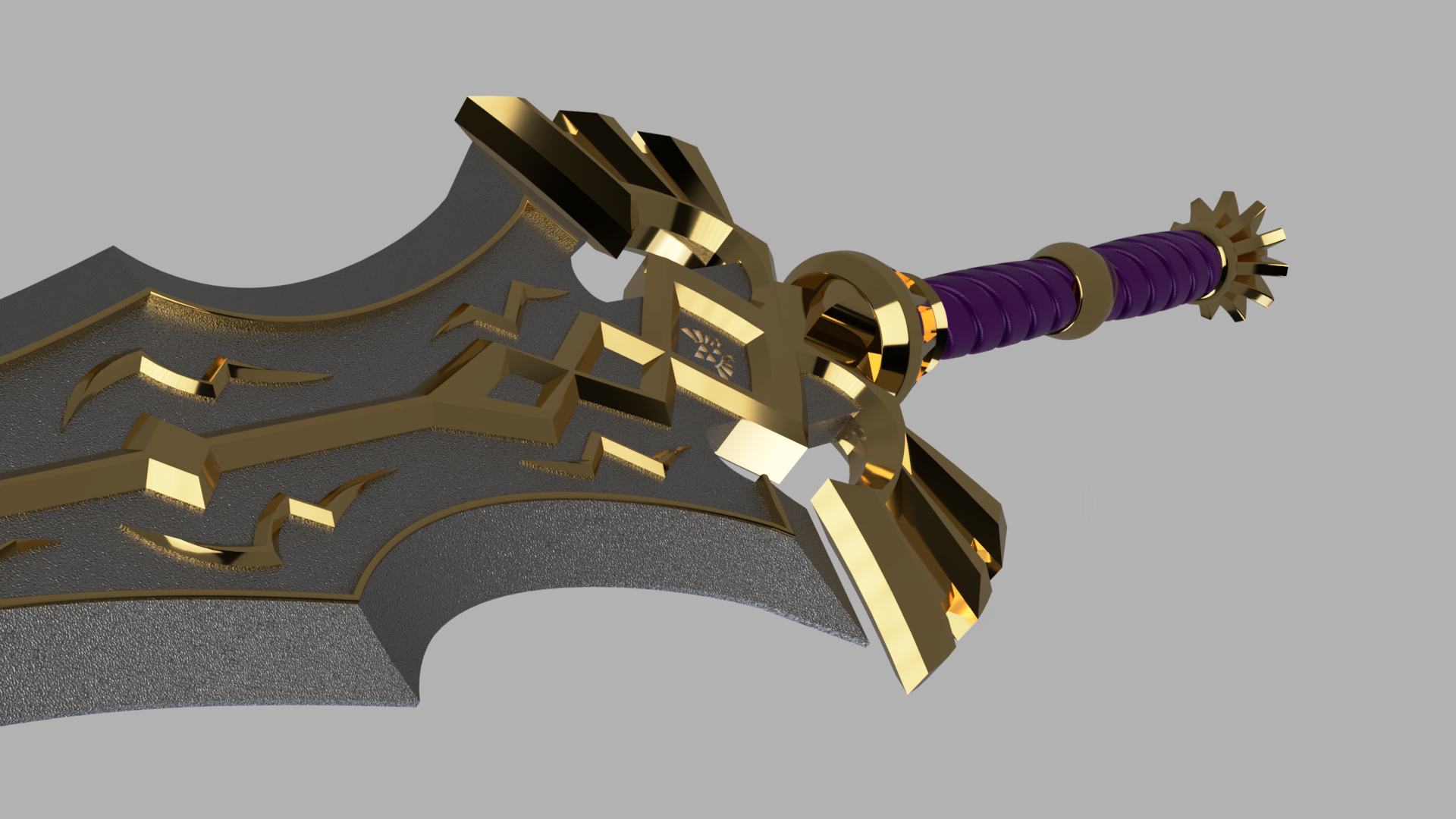 STL file Royal Claymore 🔗 (3MF)・3D printable design to download・Cults