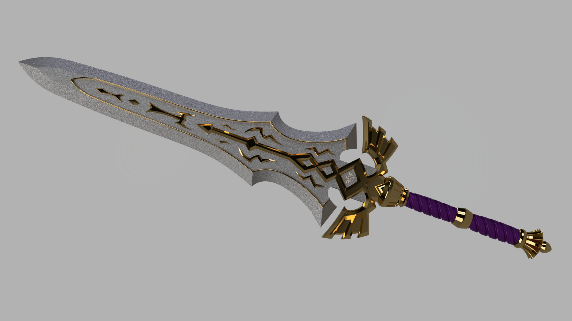 STL file Royal Claymore 🔗 (3MF)・3D printable design to download・Cults
