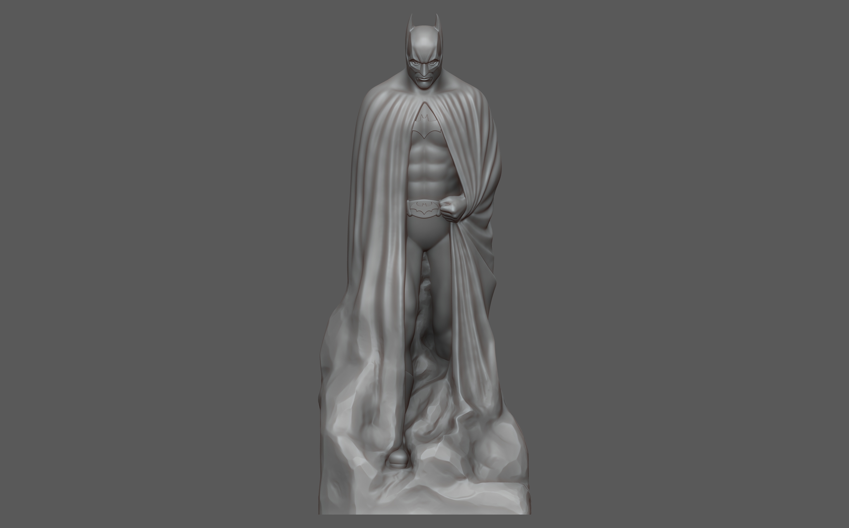 🦸‍♂️ Batman monument・ STL File for ・Cults