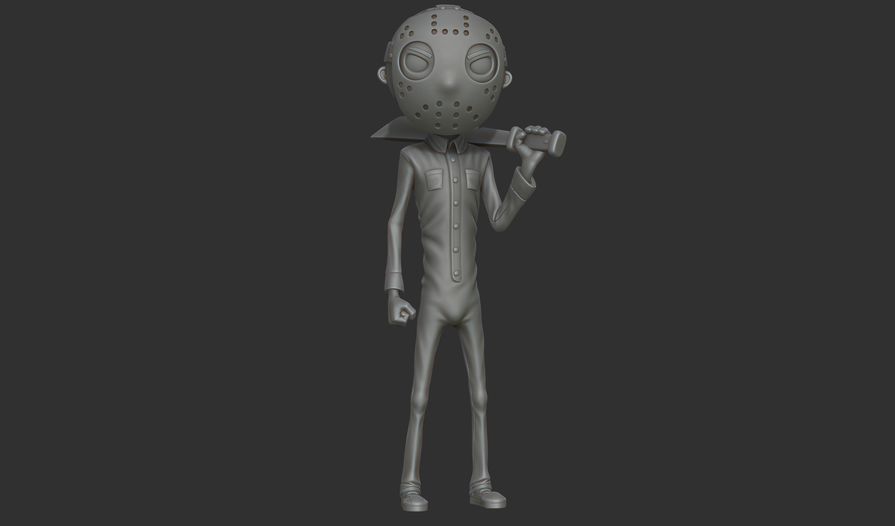 STL file Jason from Friday the 13th 🎃 ・3D printable design to download ...