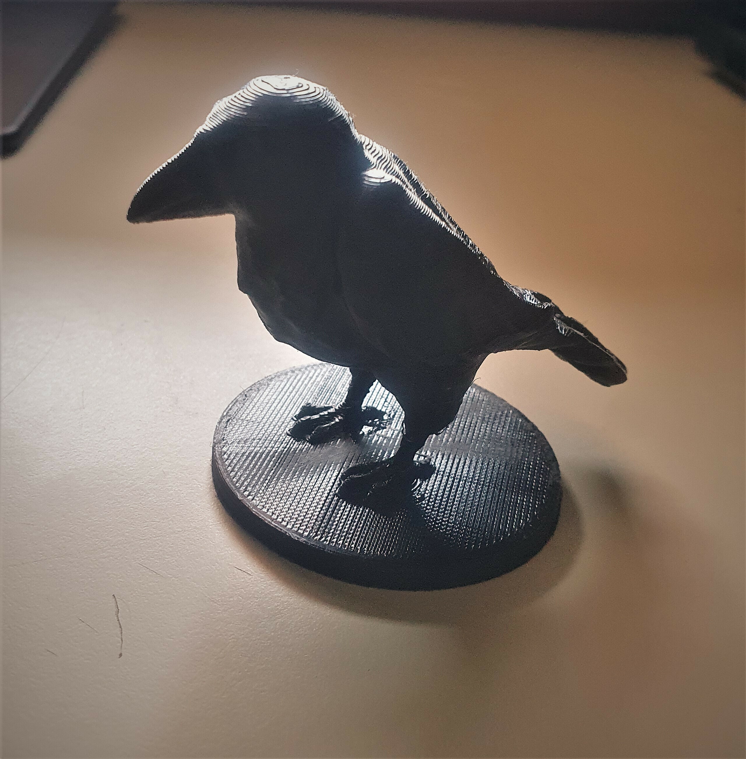 STL file Crow 🐦 ・3D printer model to download・Cults