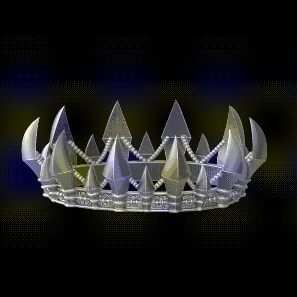 👑 Crown・ 3D File for ・Cults