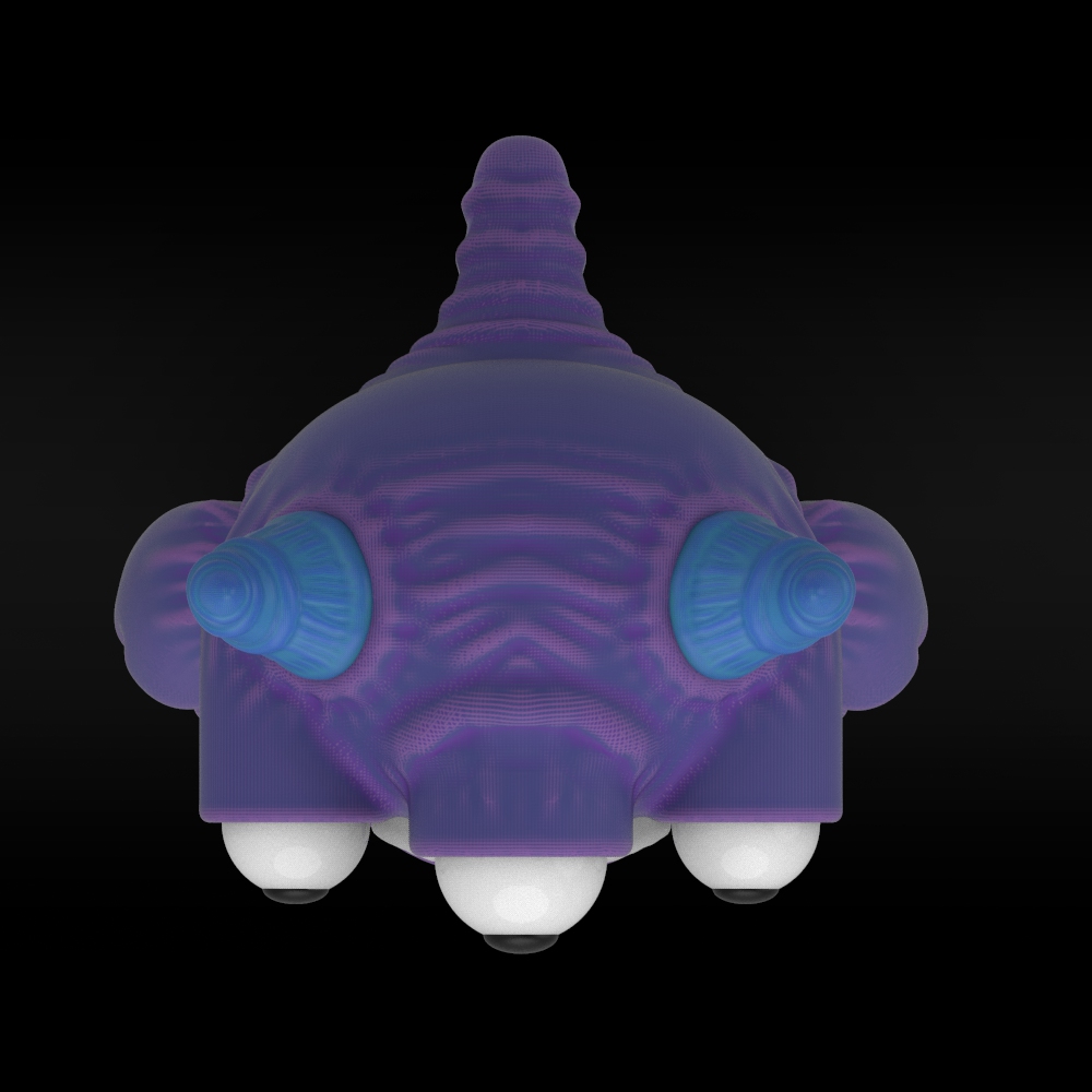 STL file Monster3 🗿・Model to download and 3D print・Cults