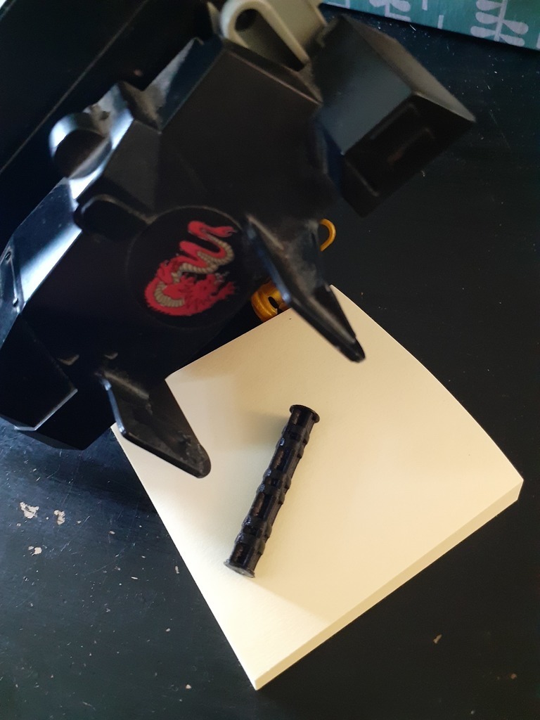 🧸 1980's GIJOE RAH Cobra Destro Dominator side column replacement part ...