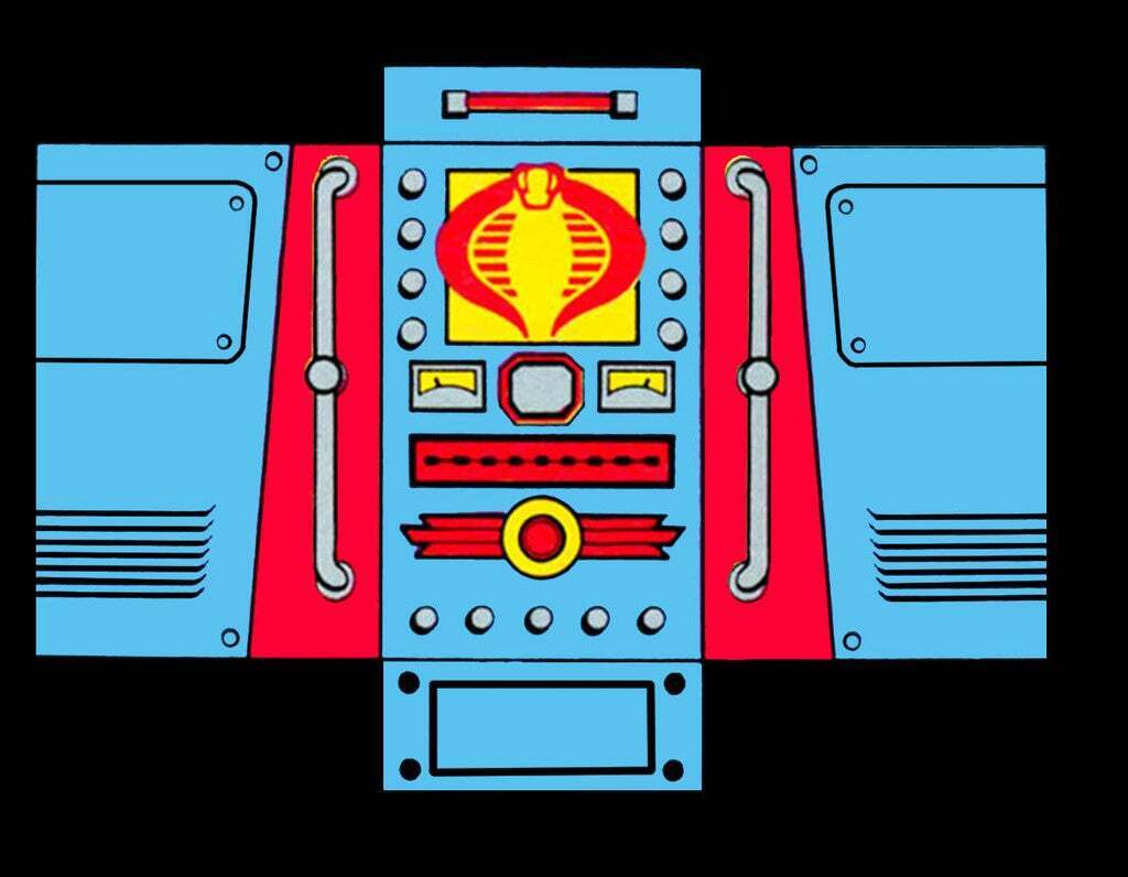📻 1980's RAH COBRA Radio Relay Station・Free OBJ File for ・Cults