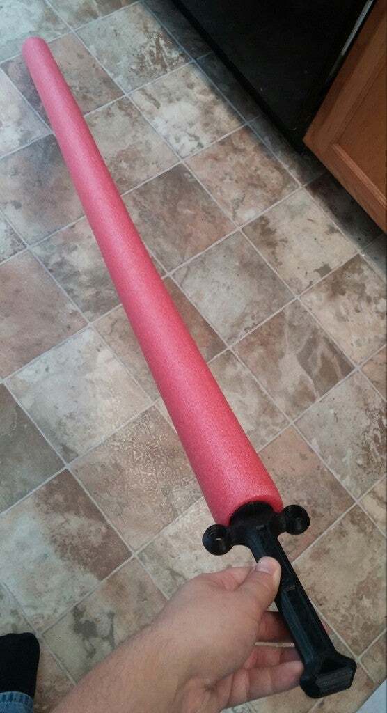 🎱 Pool Noodle Sword・Free STL File for ・Cults