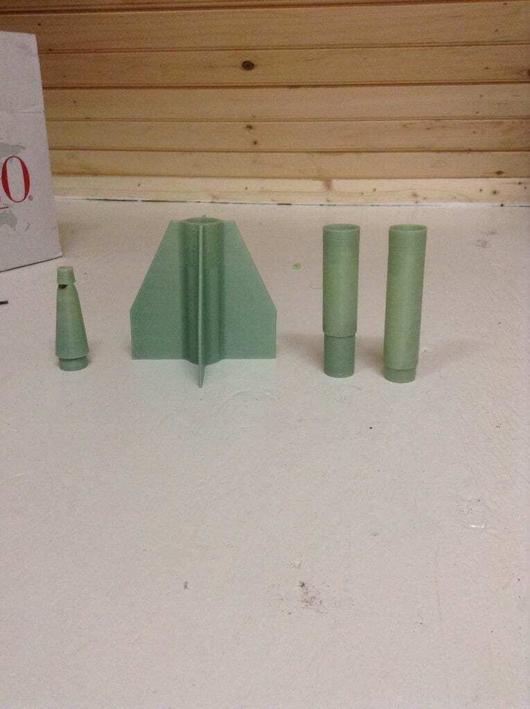 🚀 launchable model whistle rocket・Free STL File for ・Cults