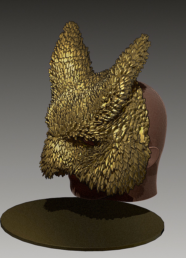 🦑 Squid game VIP mask OWL boss squidgame・ STL File for ・Cults