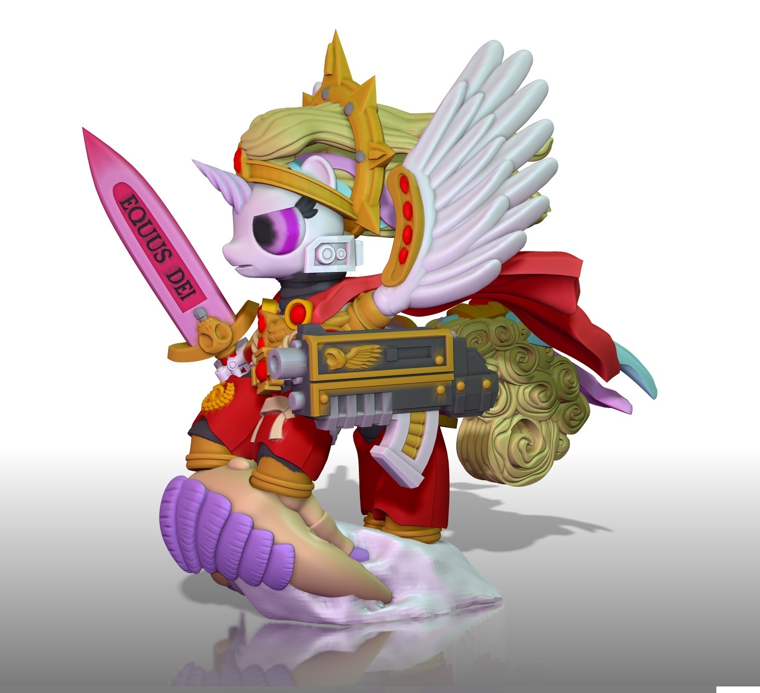 🔫 My Little Marine Captain Kit・ 3D File for ・Cults