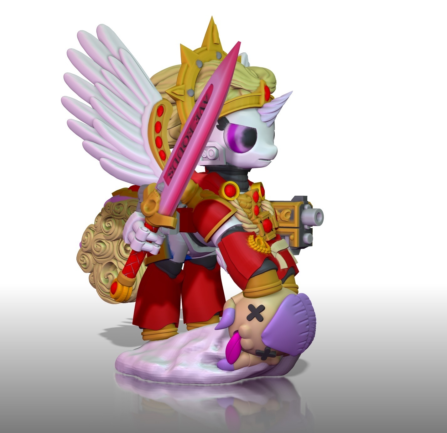 🔫 My Little Marine Captain Kit・ 3D File for ・Cults