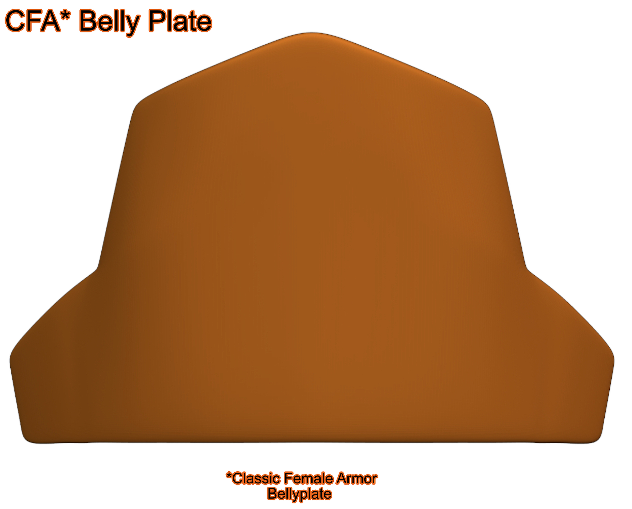 3D file Female Belly Armor [CFA] ♀️ ・3D printable model to download・Cults