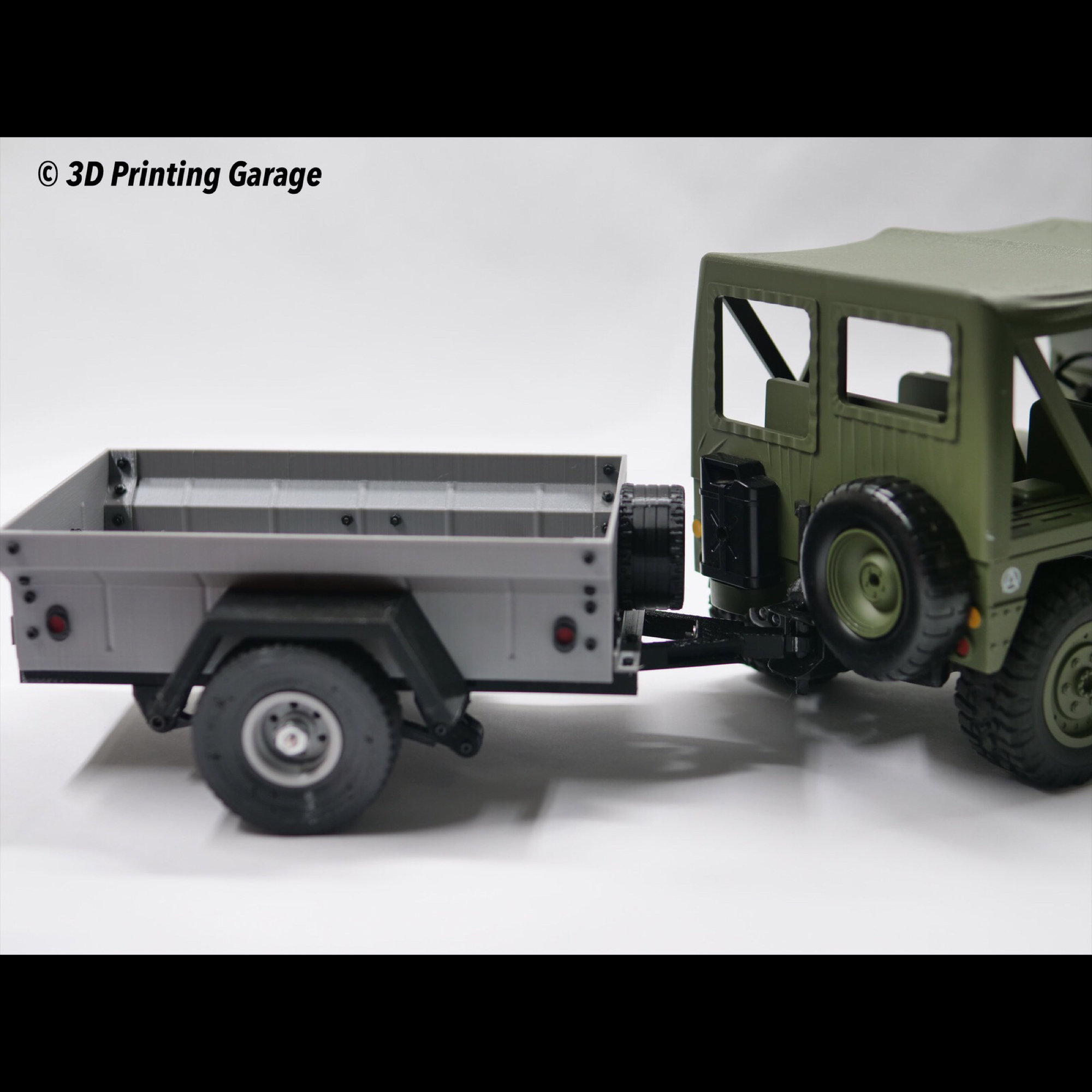 🚐 M416 Trailer in 1:10 Scale by ossum - Remix・Free STL File for ・Cults
