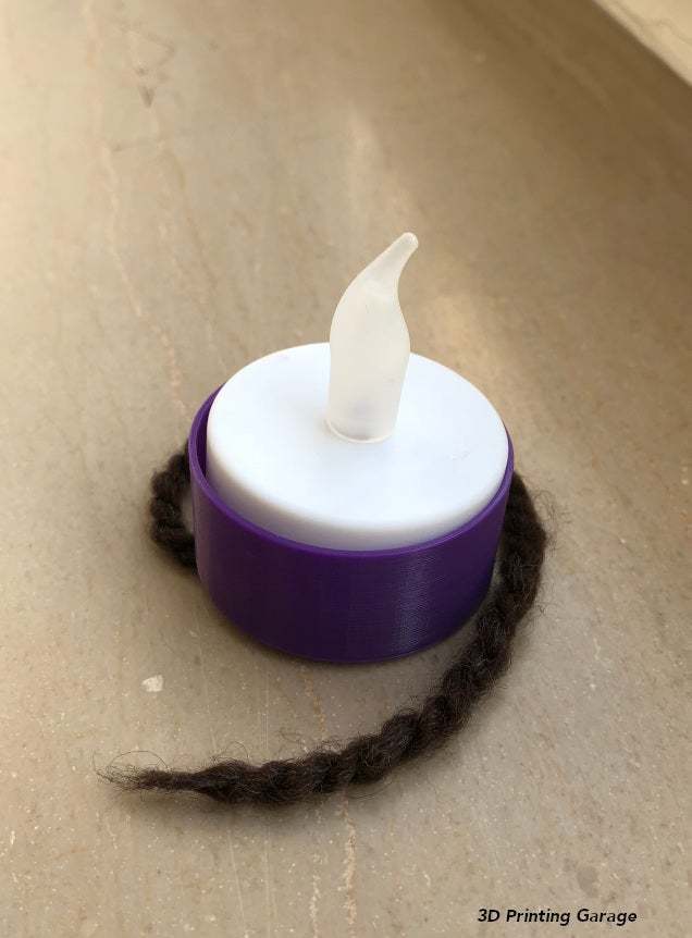 👼 Lid for Angel Tea Light・Free STL File for ・Cults