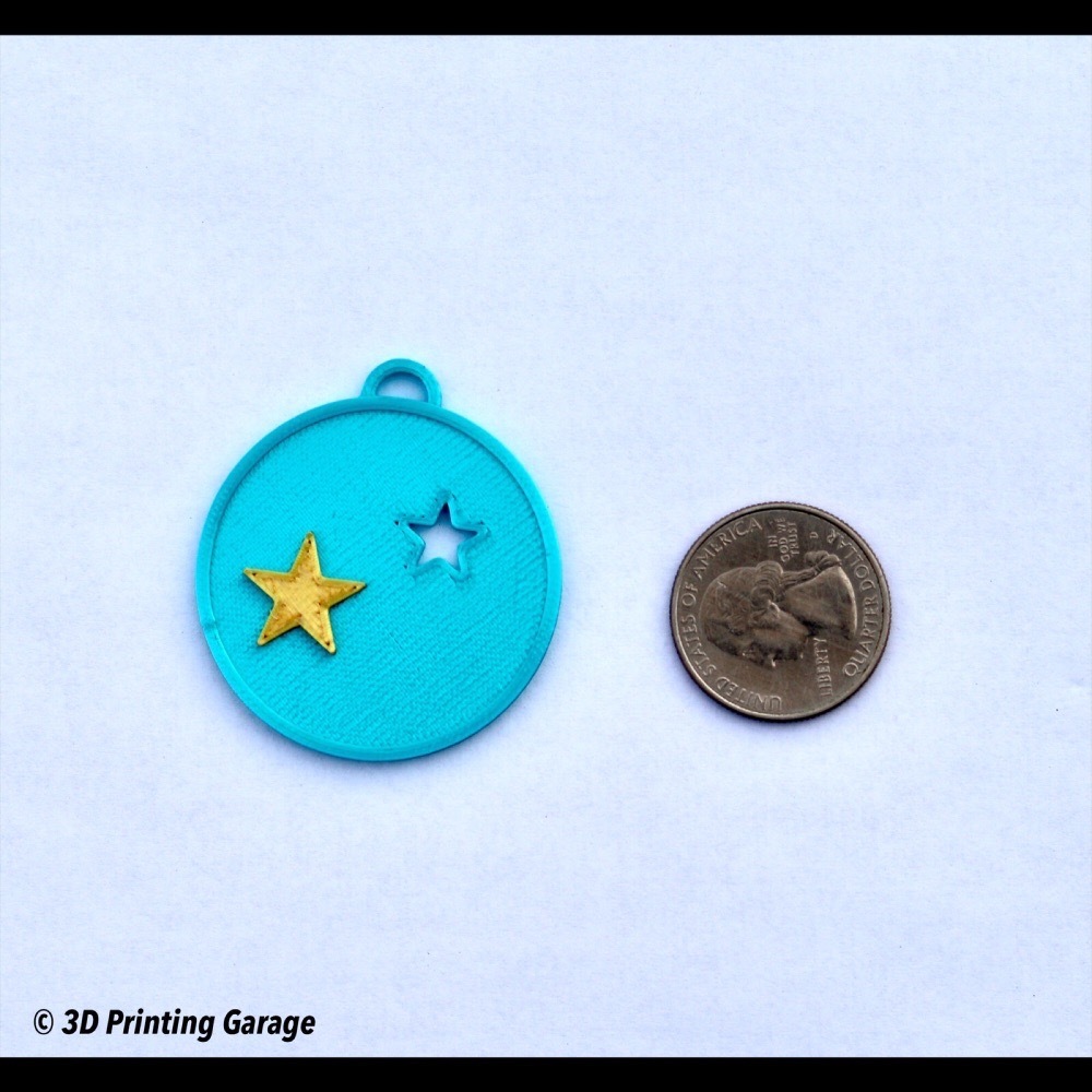 Free STL file Keychain Stars (Saturn and Jupiter) 🗝️ (3MF)・3D printing ...