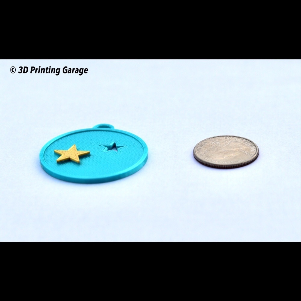 Free STL file Keychain Stars (Saturn and Jupiter) 🗝️ (3MF)・3D printing ...