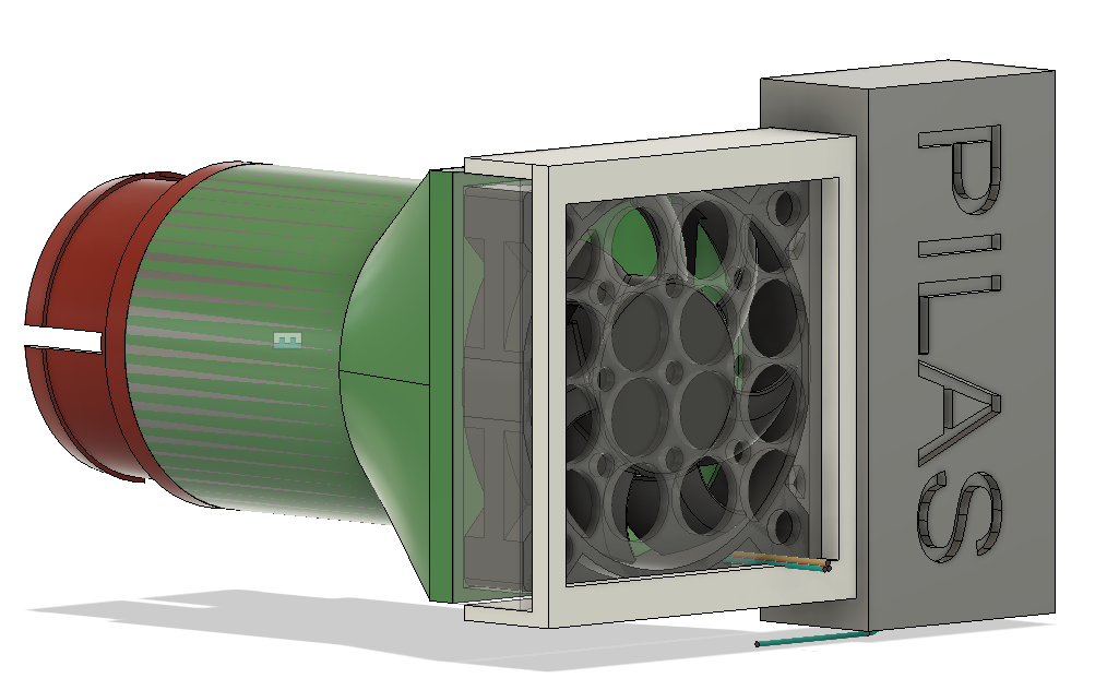 Free 3D file 3M Versaflo air injector with filter PM2.5 🔧 ・3D printer ...