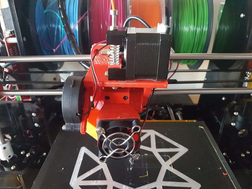 3D print Anet A8 Prusa I3 E3d V6 Upgrade Direct Drive Mount with Print ...