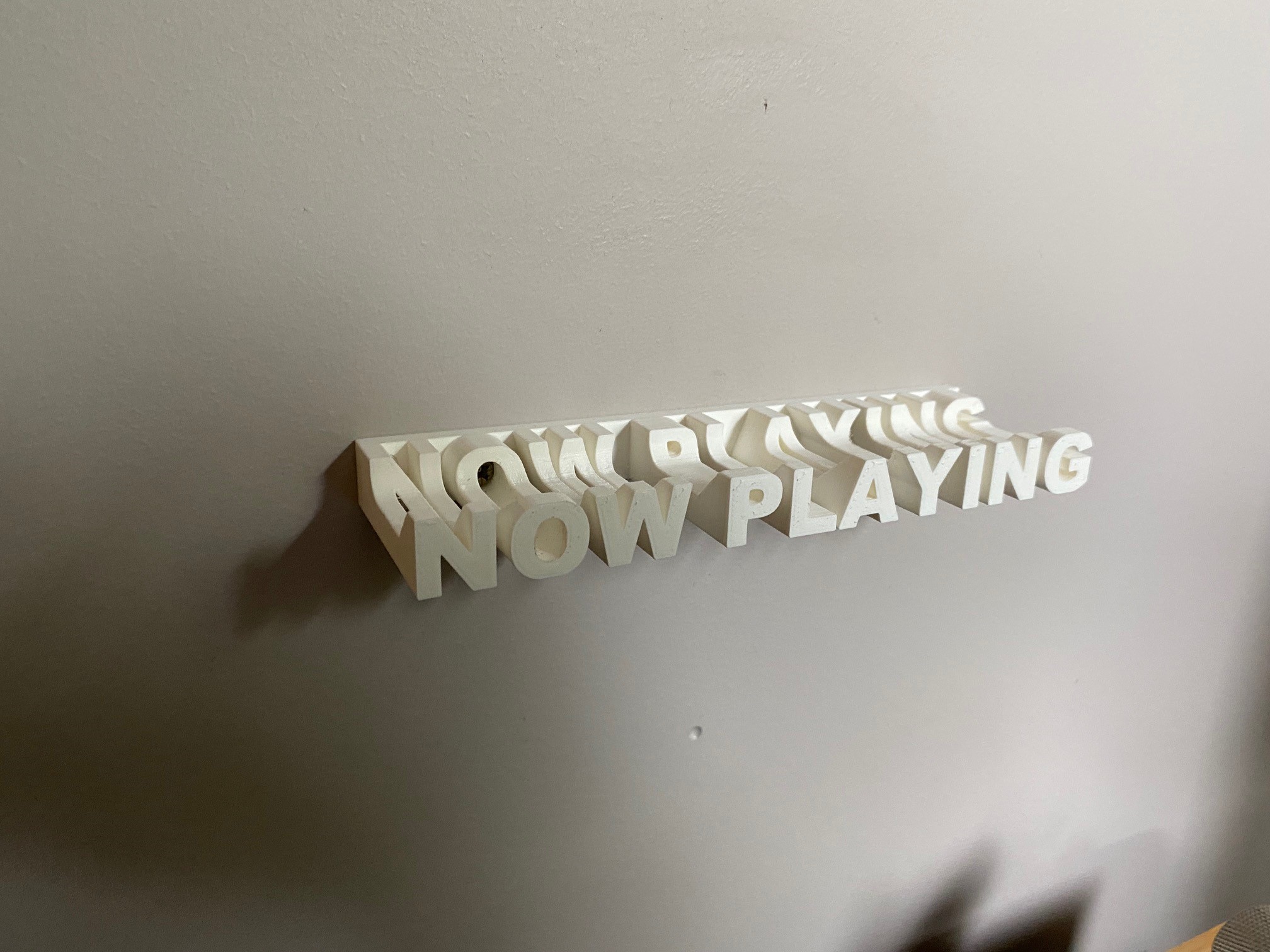 ⏺️ NOW PLAYING VINYL RECORD WALL MOUNT・ STL File for 3D printing・Cults