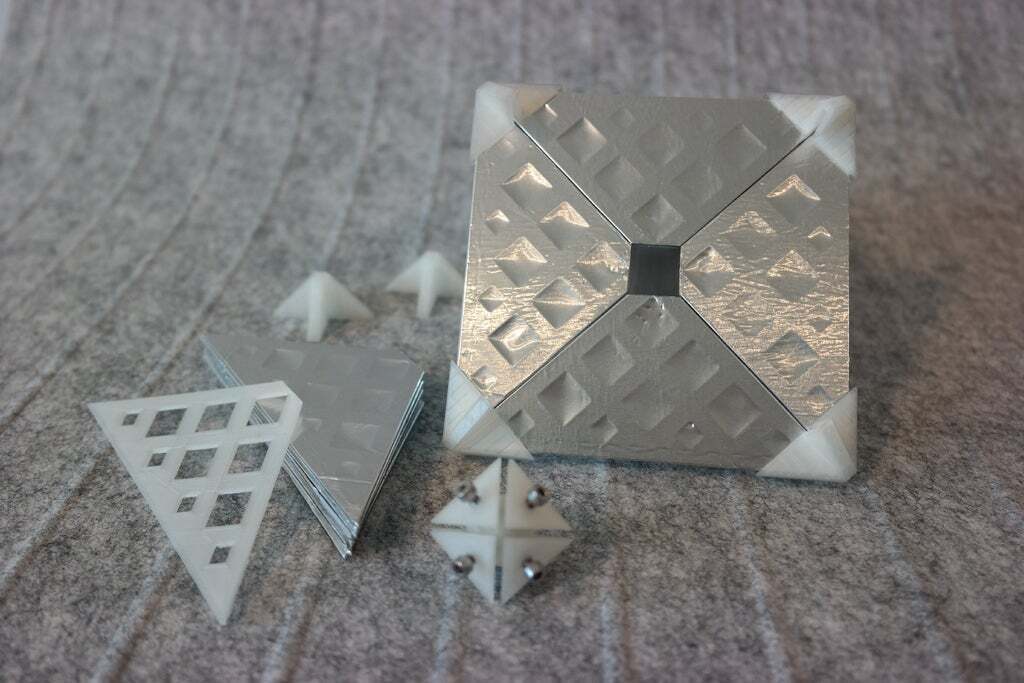🔧 Octahedral Radar Reflector (Radar Target Enhancer)・Free STL File for ...