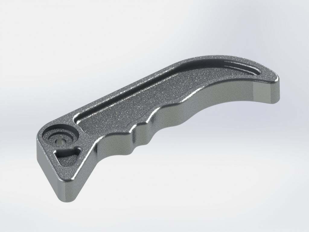 Free STL file 100mm ratchet bar clamp handle 🗜️・Object to download and ...