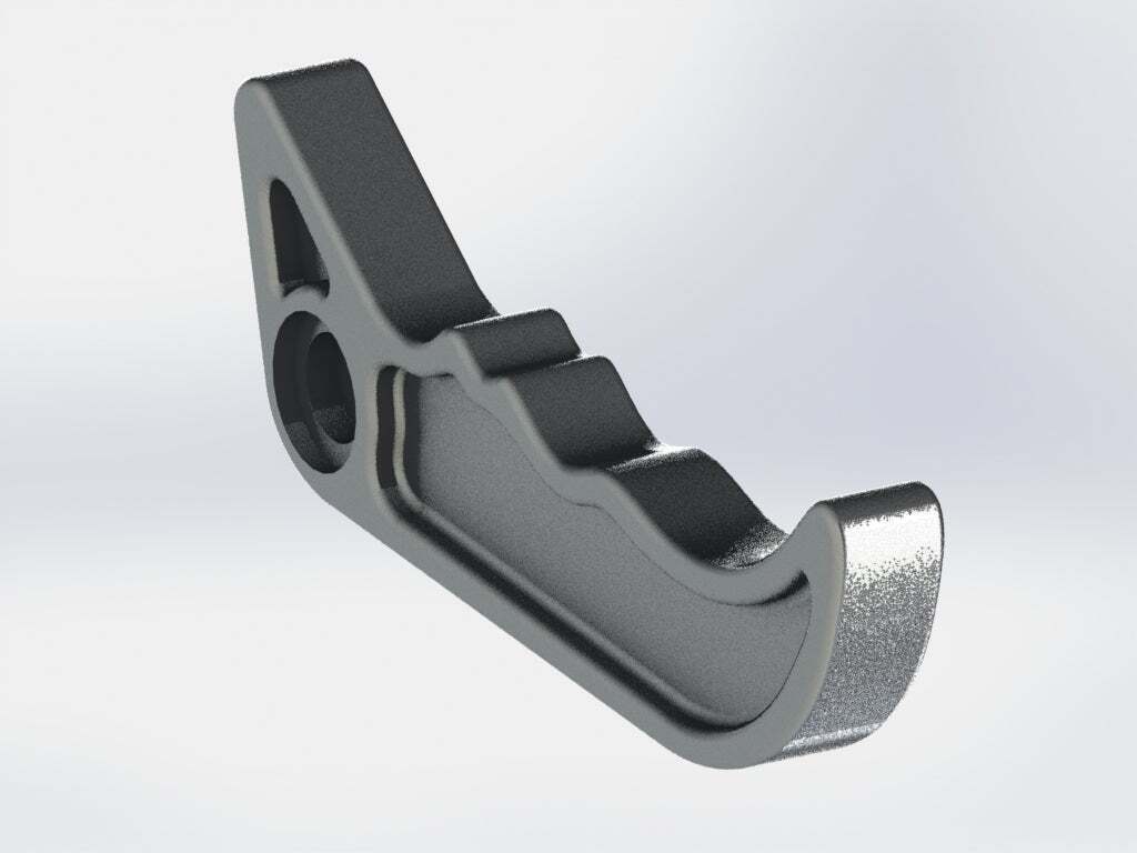 Free STL file 100mm ratchet bar clamp handle 🗜️・Object to download and ...