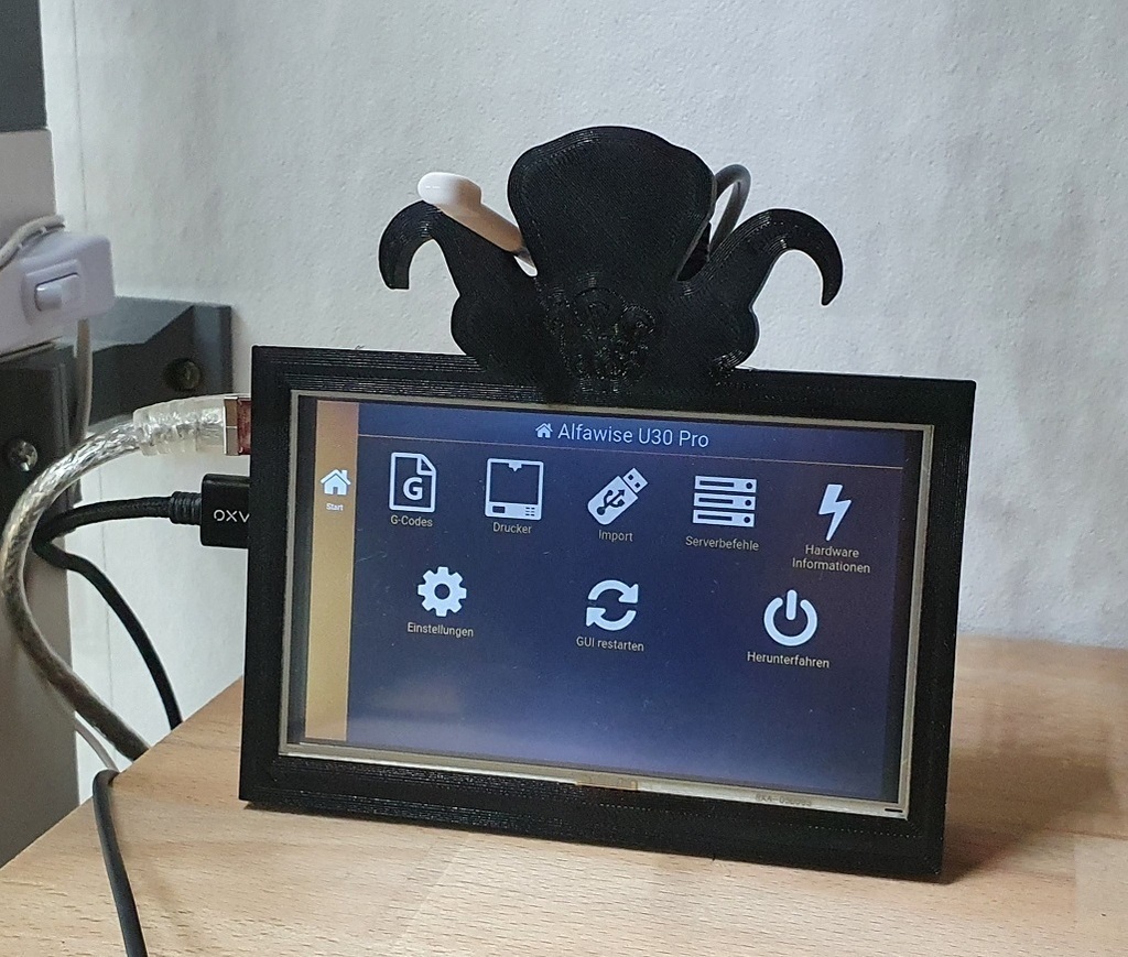 🔧 Case - Raspberry Pi 3b+ with 5 Inch TFT - with Stand・Archivo 3D ...