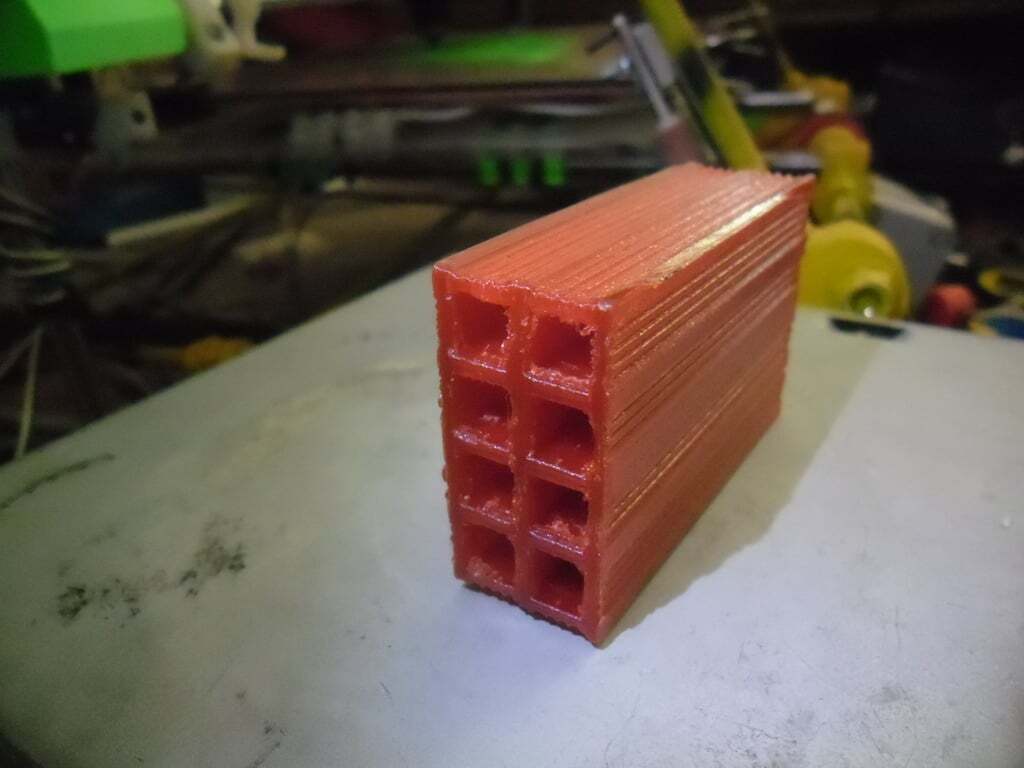 3D printed Simple Brick・Cults