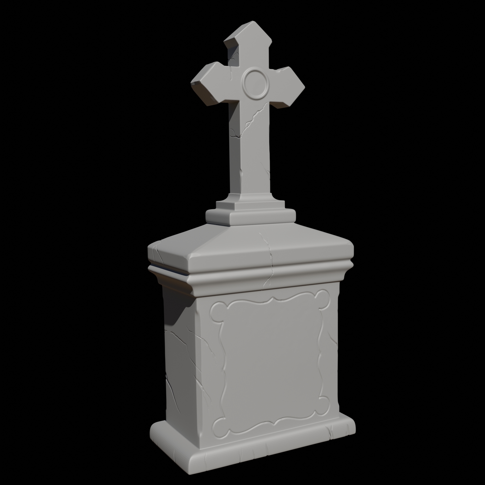 🪦 5 pack – Tombstones and gravestones・ STL File for ・Cults
