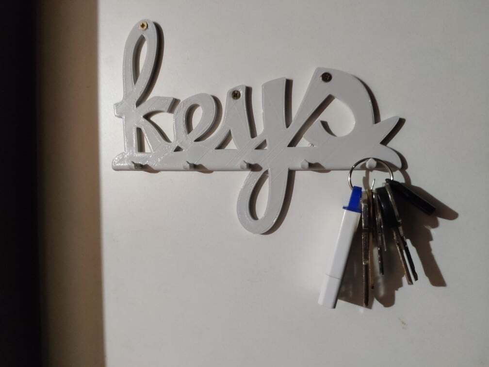 3D printed Keys hanger・Cults