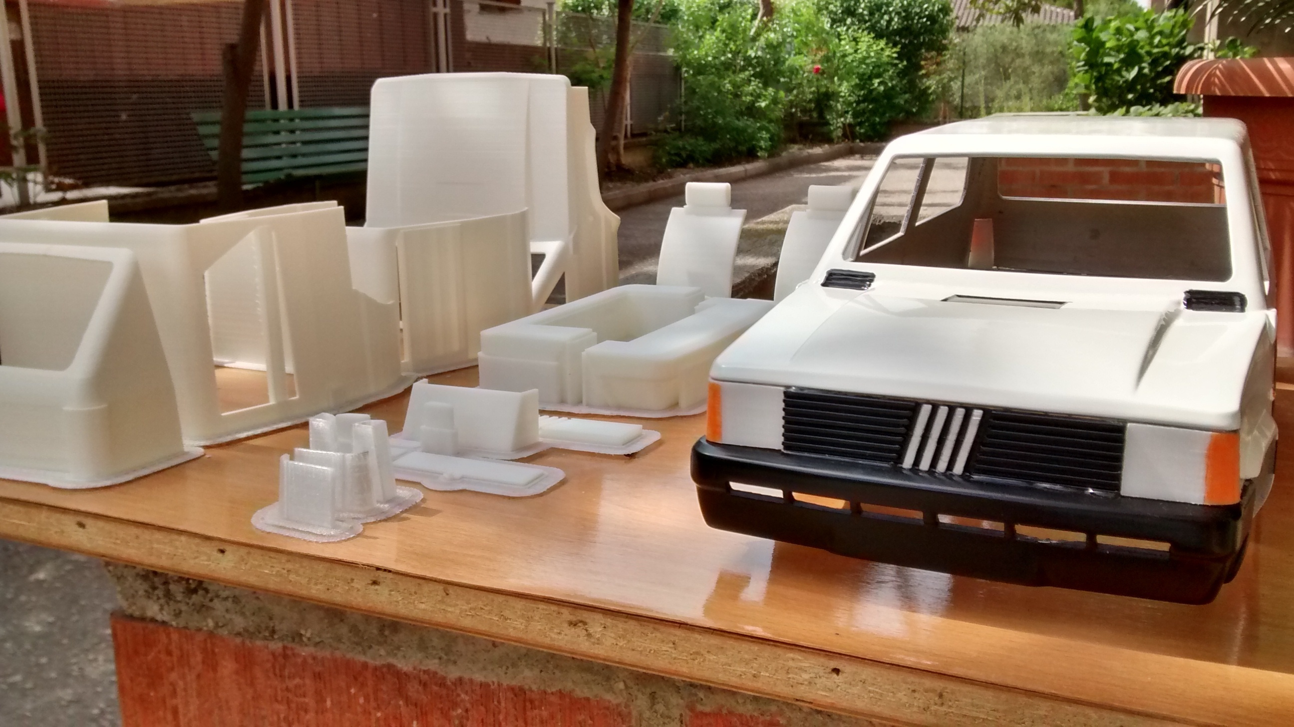 STL file Fiat Panda old bodyshell 🐼・3D printing model to download・Cults