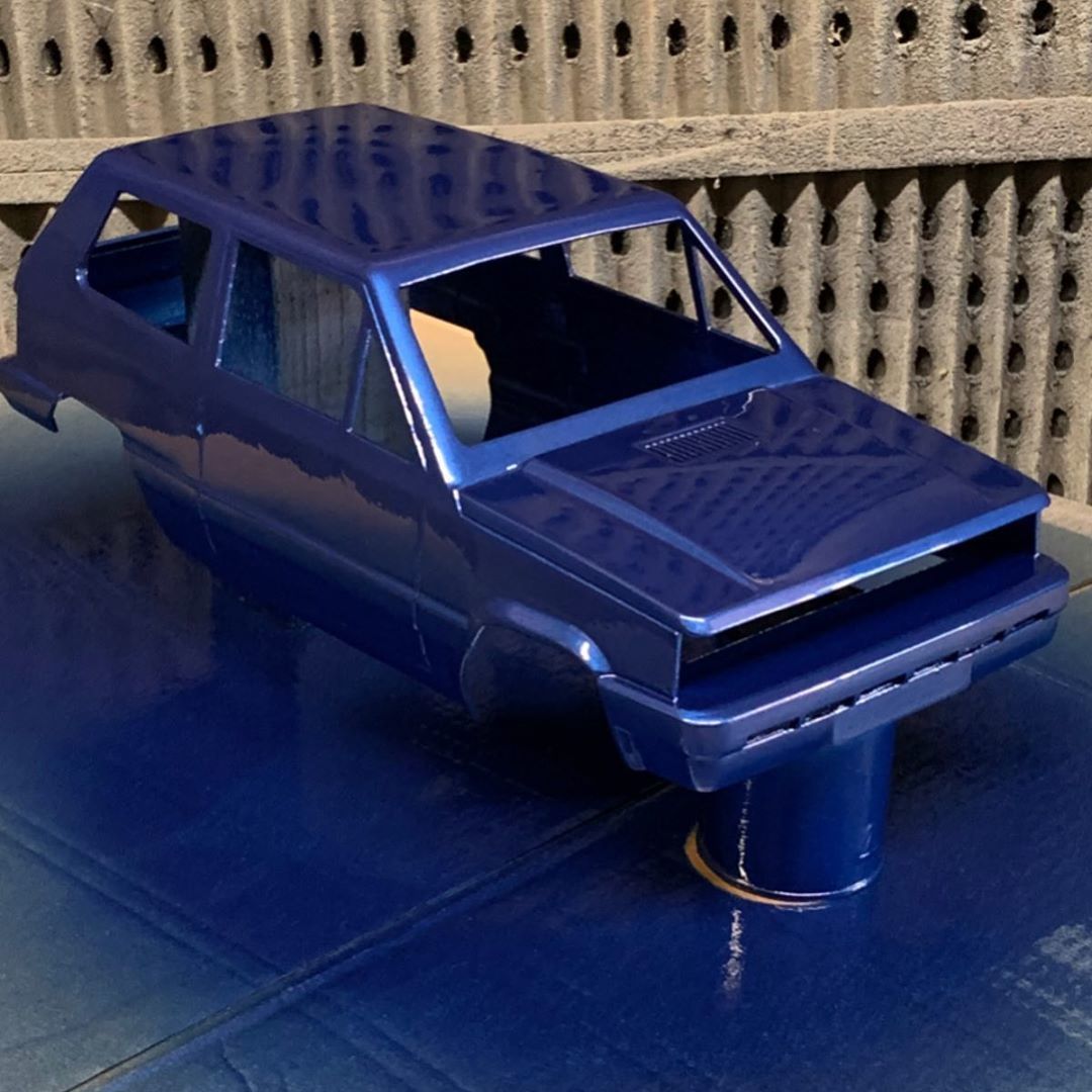 STL file Fiat Panda old bodyshell 🐼・3D printing model to download・Cults