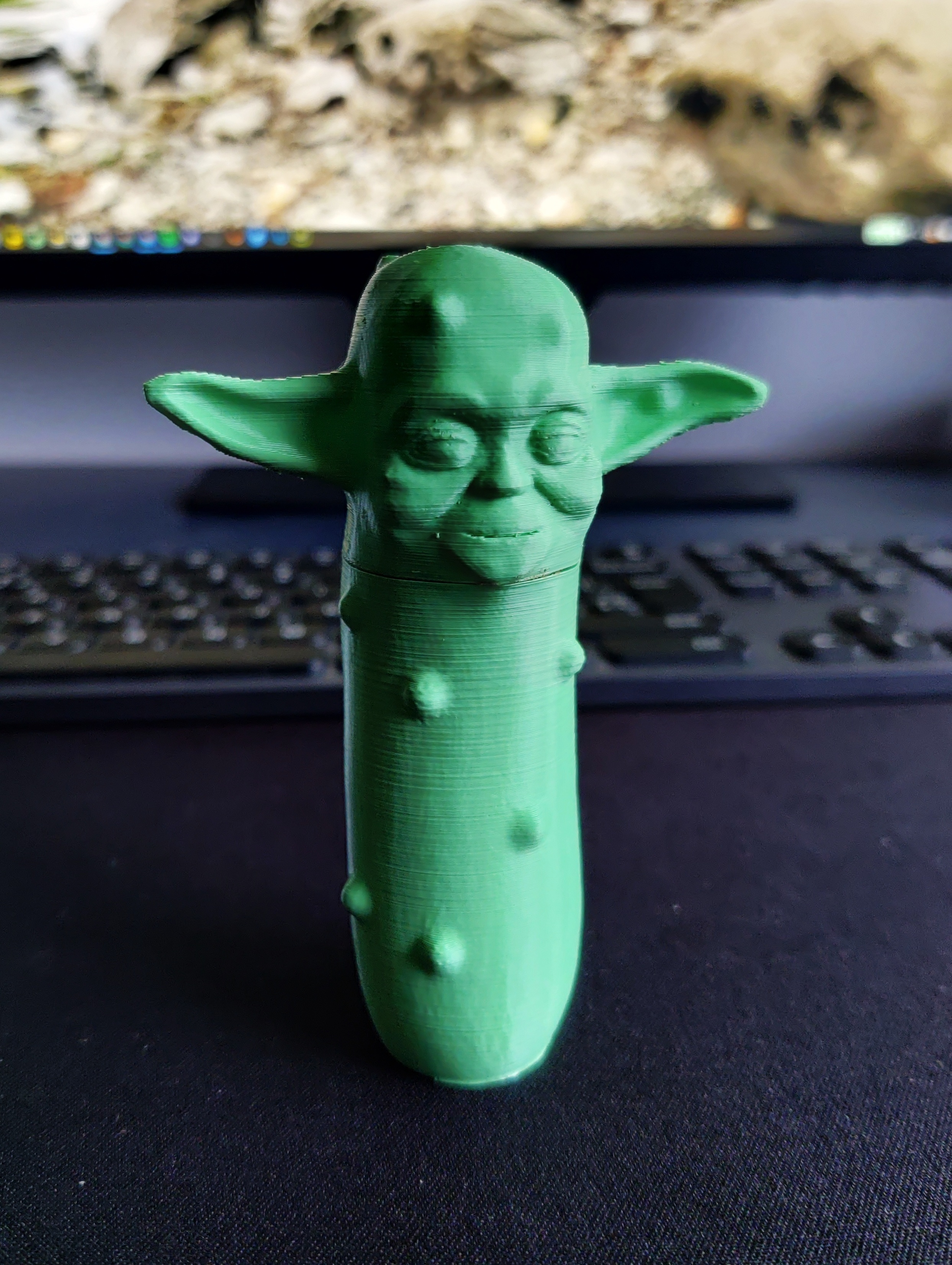 Pickle Yoda・Free STL File for ・Cults