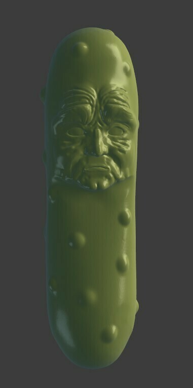 Бесплатный STL файл Pickle Palpatine ・Дизайн 3D-печати для загрузки・Cults