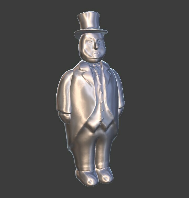 🪖 The Fat Controller (From Thomas the Tank Engine)・ STL File for ・Cults