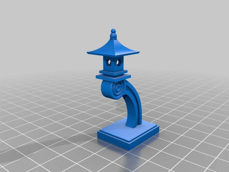Free STL file Japanese Stone lamps 🏗️ ・3D printing model to download・Cults