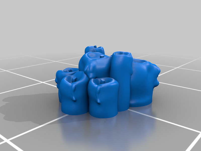 🏗️ Candles・Free STL File for ・Cults