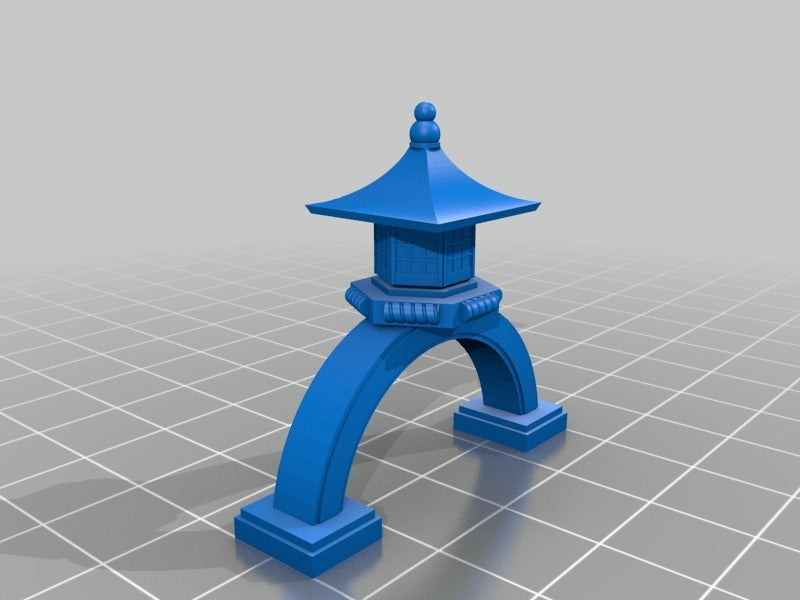 Free STL file Japanese Stone lamps 🏗️ ・3D printing model to download・Cults