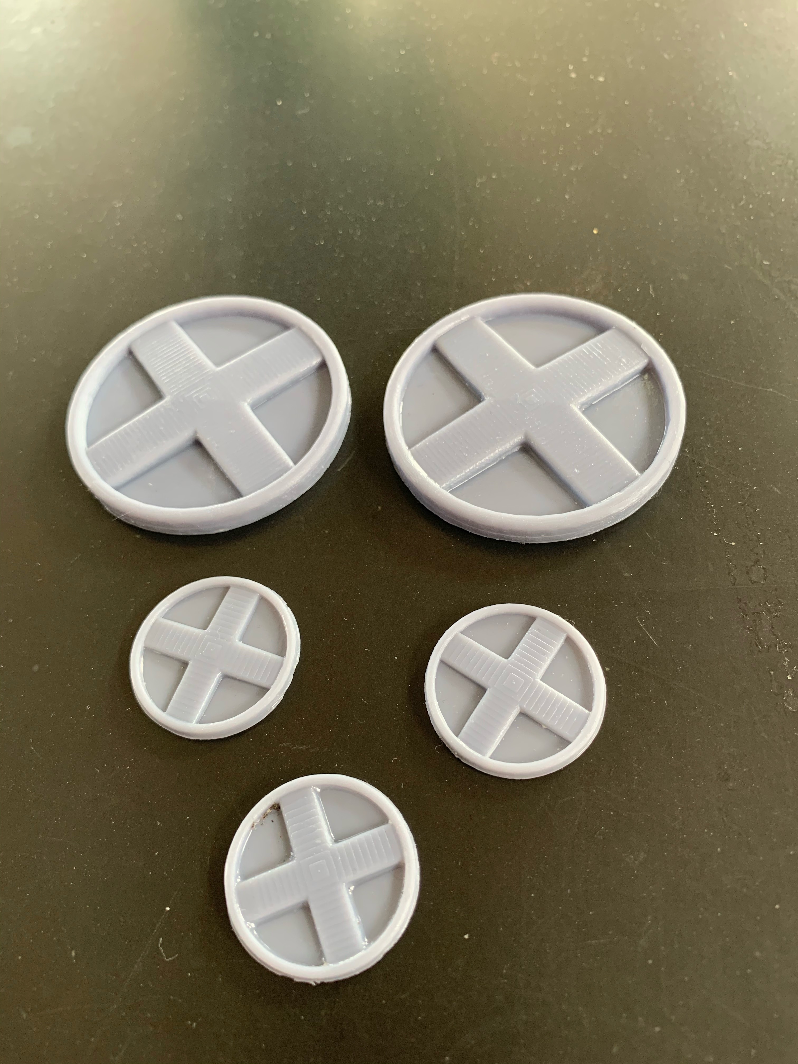 📛 X-Men Badge・ OBJ File for ・Cults