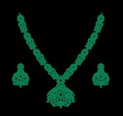 STL file necklace 💍 ・3D print design to download・Cults