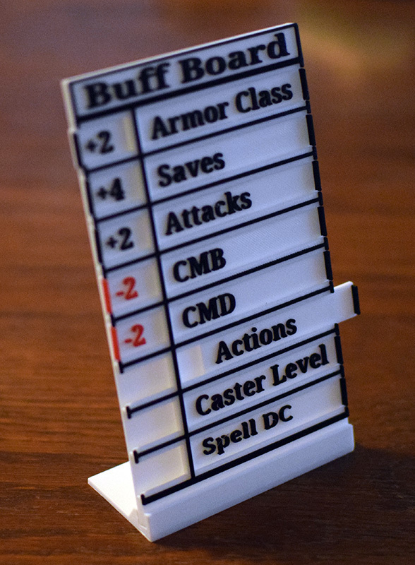 Fichier 3D gratuit Buff Board 🎲・Modèle à télécharger et à imprimer en ...