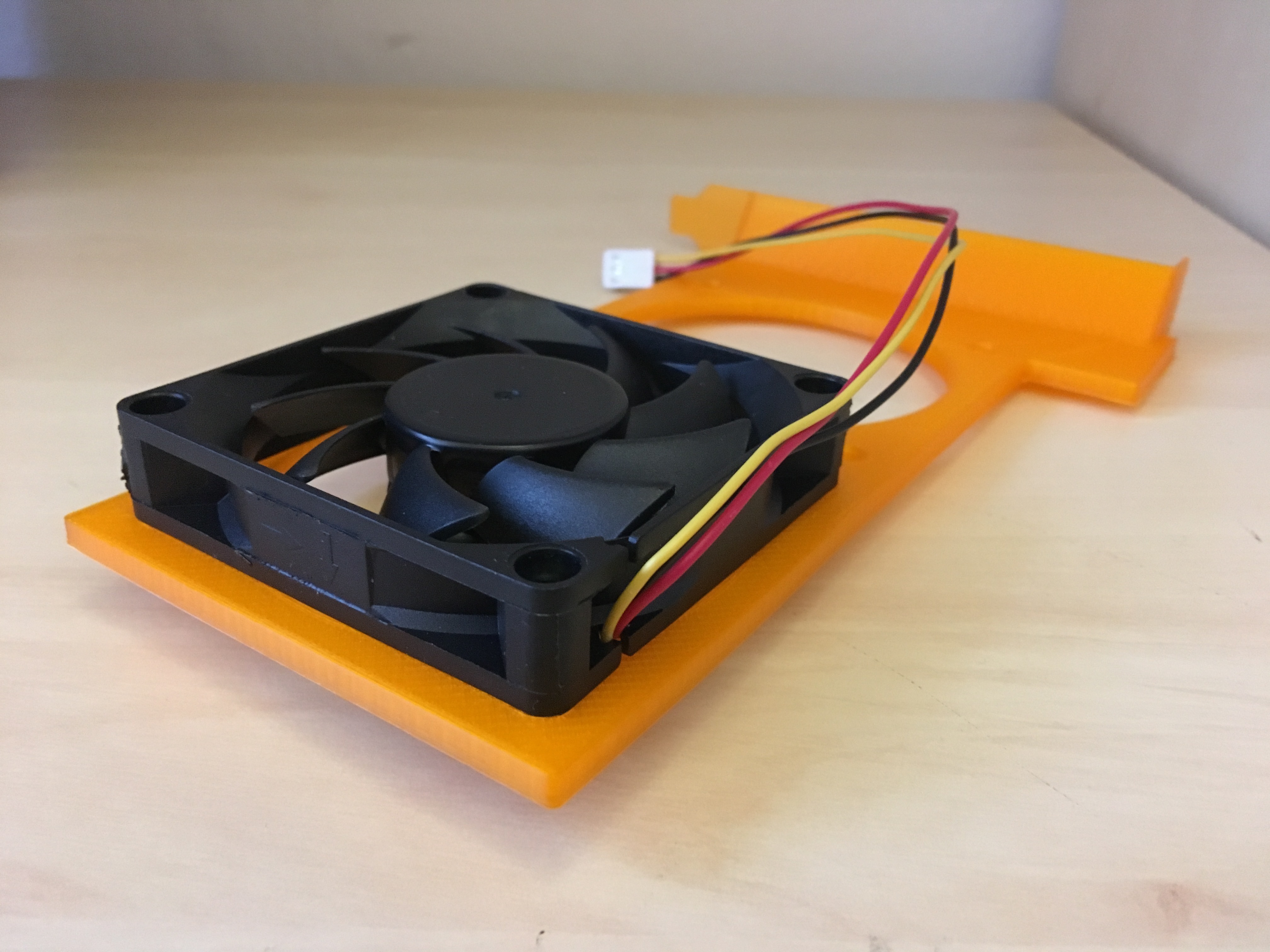 Free STL file PCie 80mm and 70mm fan - Graphic card cooler 🖥️ ・3D ...