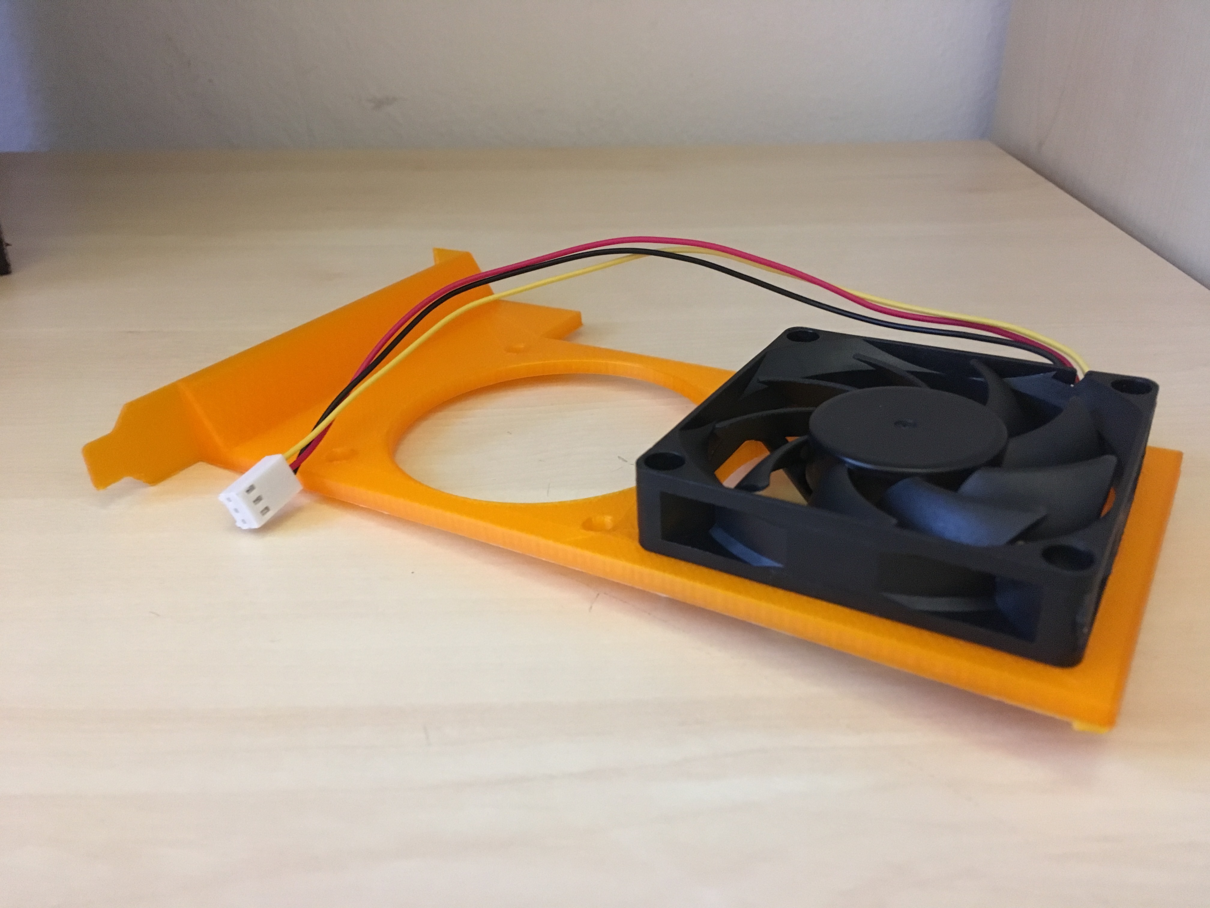 Free STL file PCie 80mm and 70mm fan - Graphic card cooler 🖥️ ・3D ...