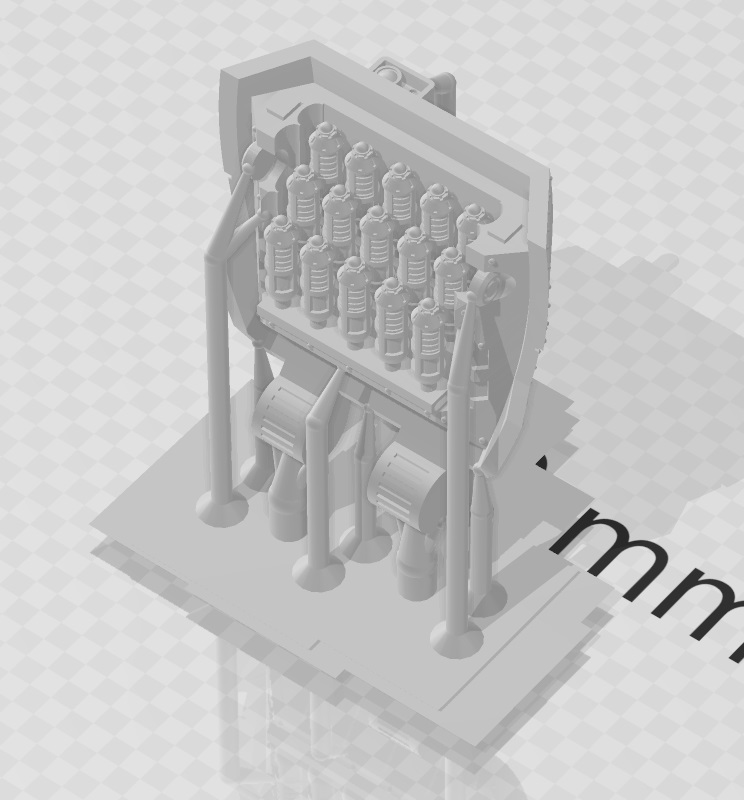 🎲 Jackal Pattern AT Scale Conversion Kit for Plastic AT Porphy Supped ...