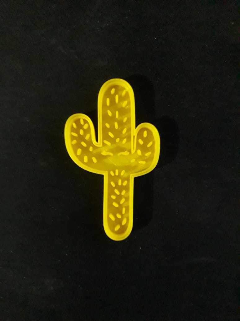 Free STL file Two Cactus Cookie cutter 🌵 ・Template to download and 3D ...